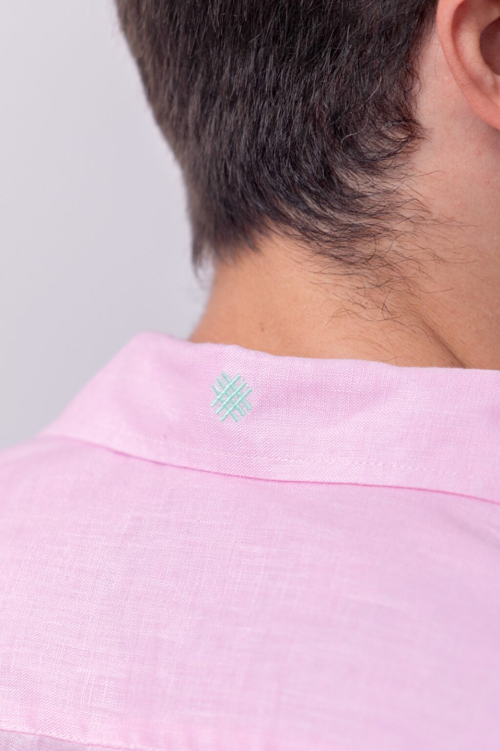 Camisa de Linho Capri Rosa - Ciao for Men